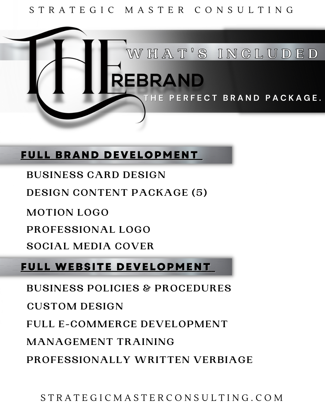 The Rebrand – Strategic Master Consulting